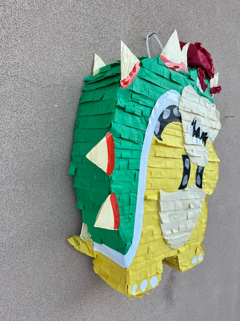 Bowser Piñata Mario Birthday Pinata - Etsy