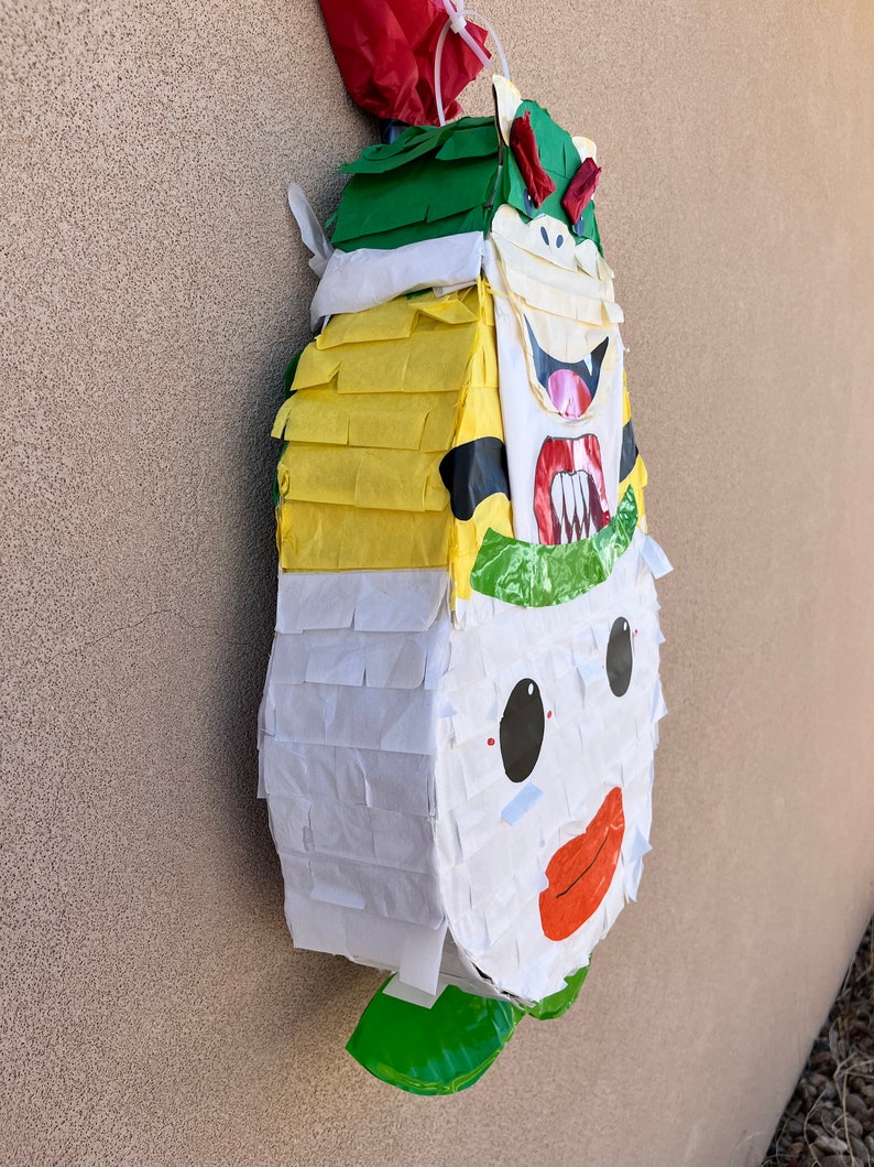 Bowser Junior Piñata Mario Birthday Pinata - Etsy