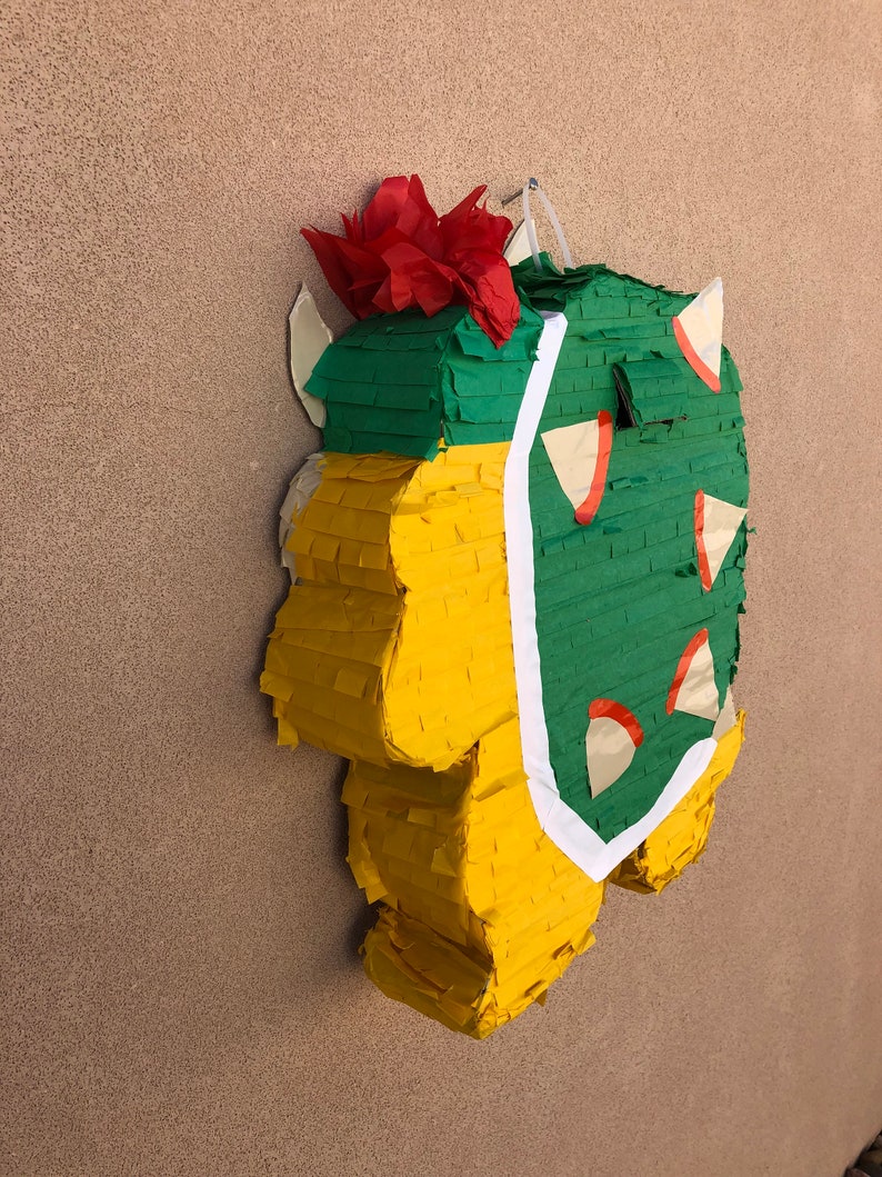 Bowser Piñata Mario Birthday Pinata - Etsy