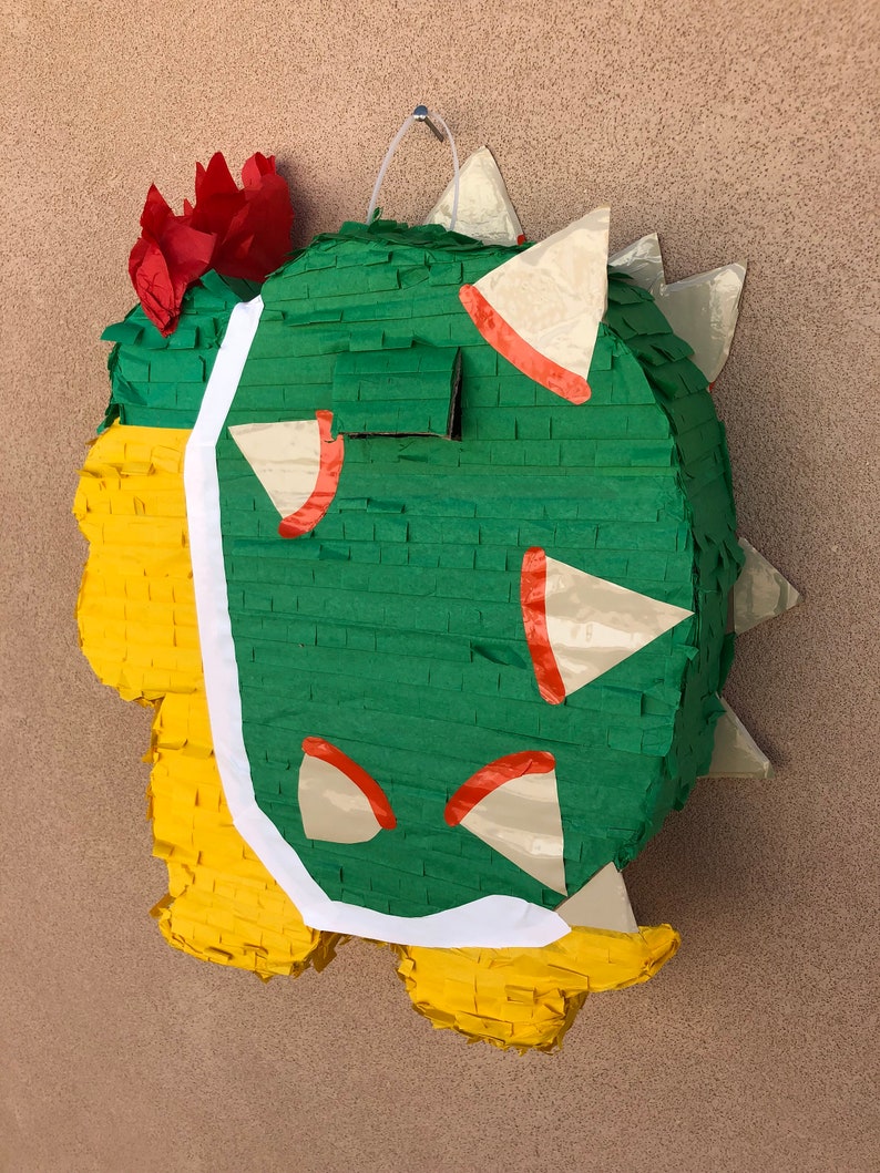 Bowser Piñata Mario Birthday Pinata - Etsy