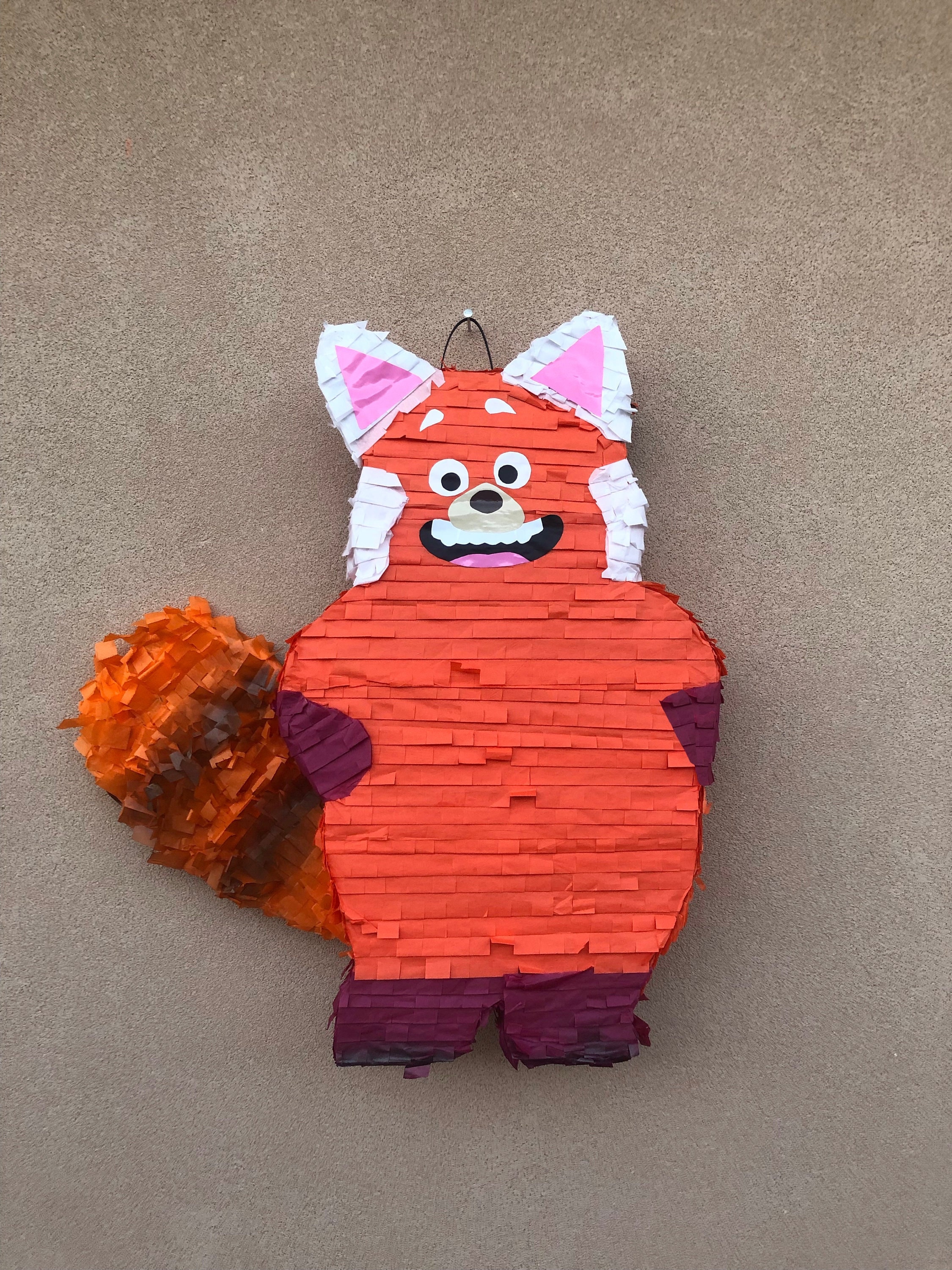Turning Red Piñata Red Panda Birthday Pinata - Etsy Canada
