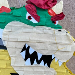 Bowser Piñata- Mario Birthday Pinata - Etsy