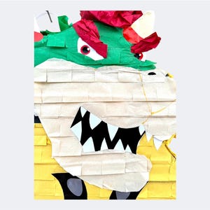 Bowser Piñata- Mario Birthday Pinata - Etsy