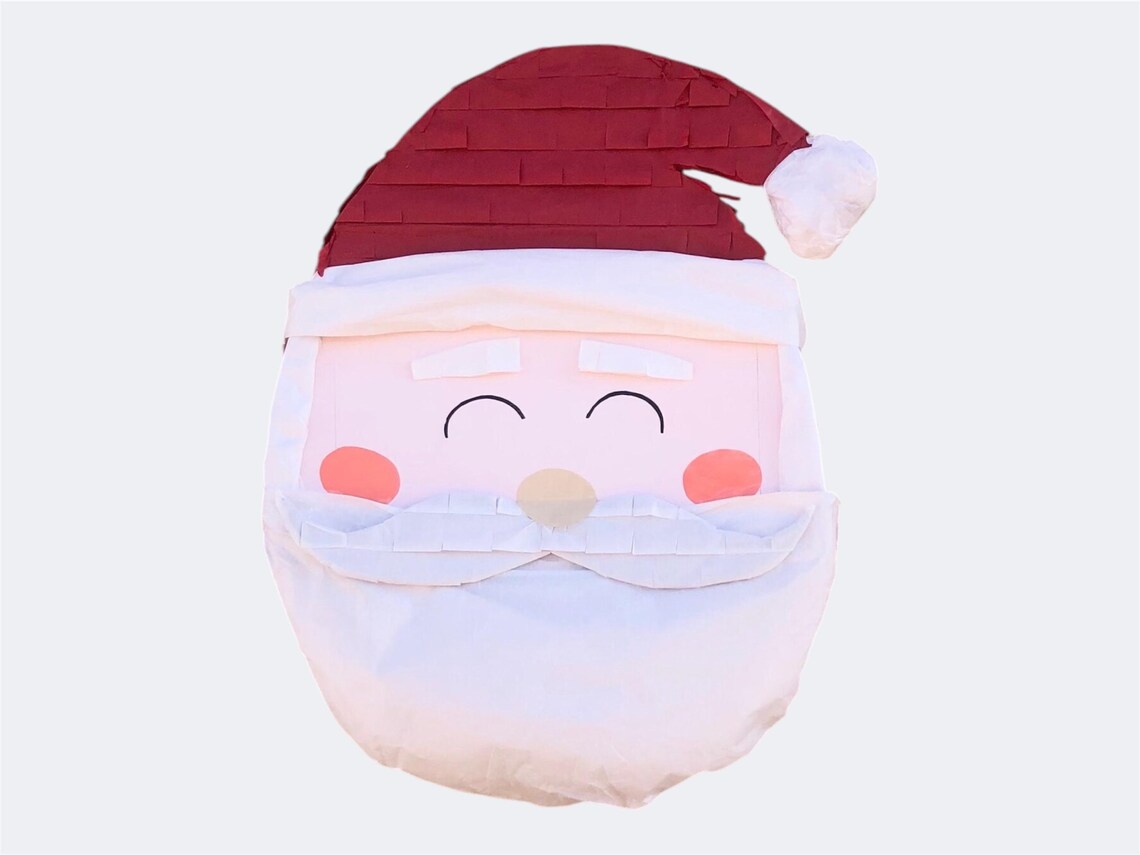 Santa Claus Piñata - Christmas Party Pinata - Etsy