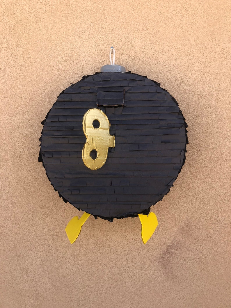 Bob Omb Mario Birthday Party Piñata Bomb Pinata - Etsy