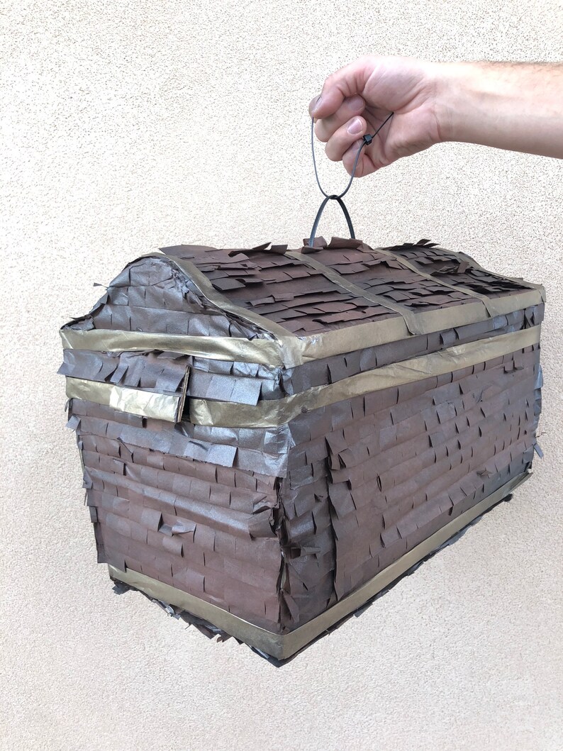 Treasure Chest Piñata Pirate Mermaid Birthday Pinata - Etsy