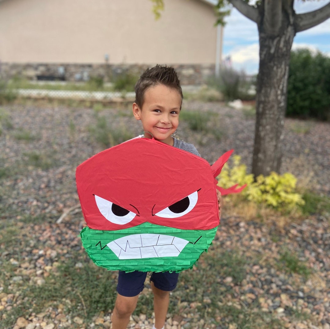 Rise of the Ninja Turtles Ninja Turtle Piñata - Etsy