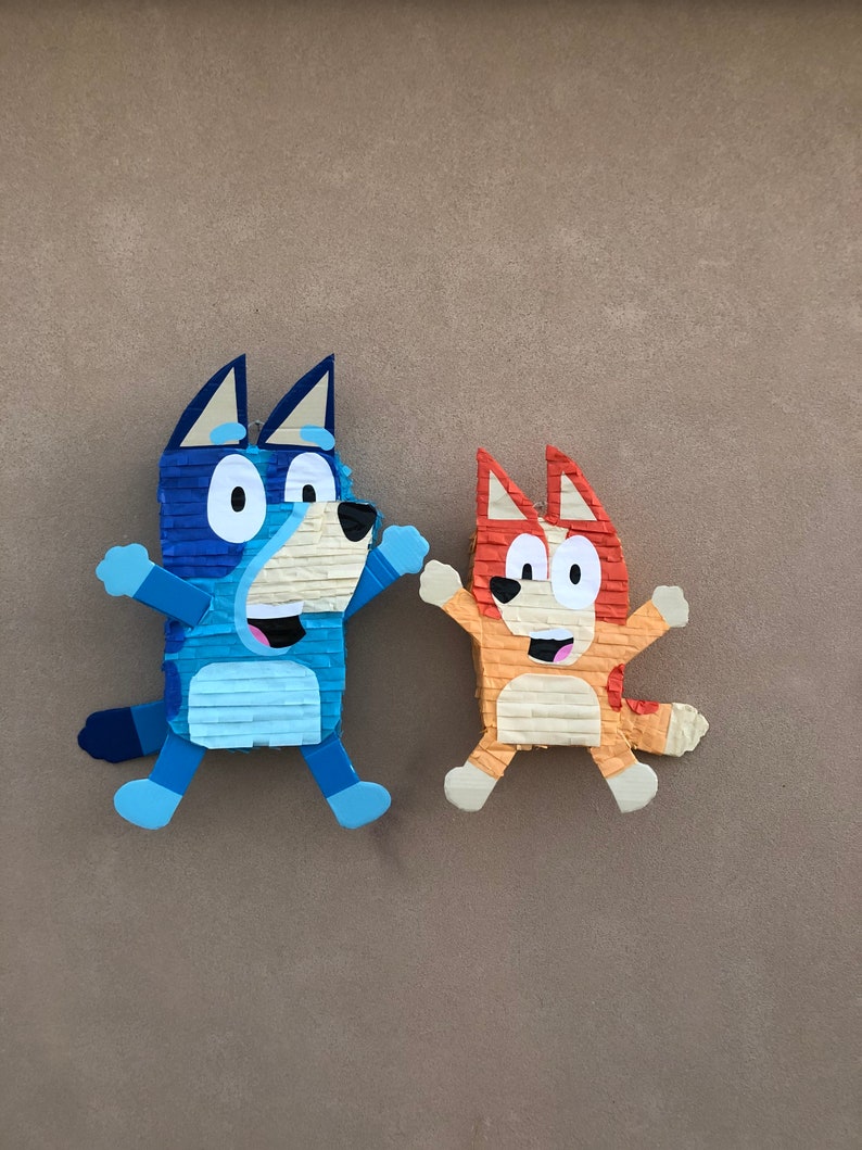 Bingo Piñata Bluey Birthday Pinata - Etsy Singapore