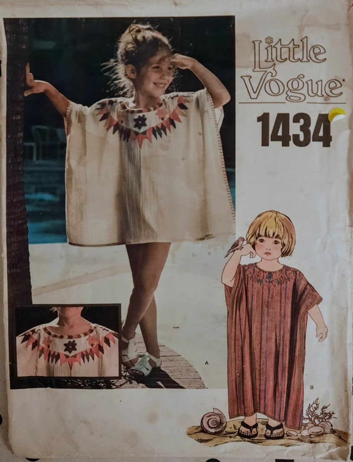 Vintage little Vogue childrens Dress sewing Patterns | Etsy