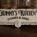 Personalized Grandma's Kitchen Sign: Rustic Cottage Decor - Etsy