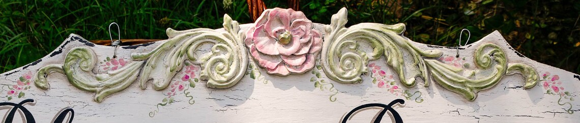 French Country Cottage-shabby Chic Wood Sign-country Chic - Etsy