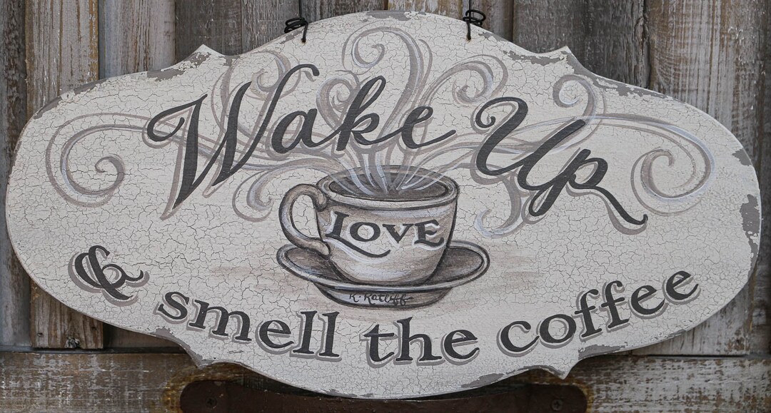 Coffee Bar Decor-wood Coffee Sign-coffee Wall Decor-custom Coffee Sign ...
