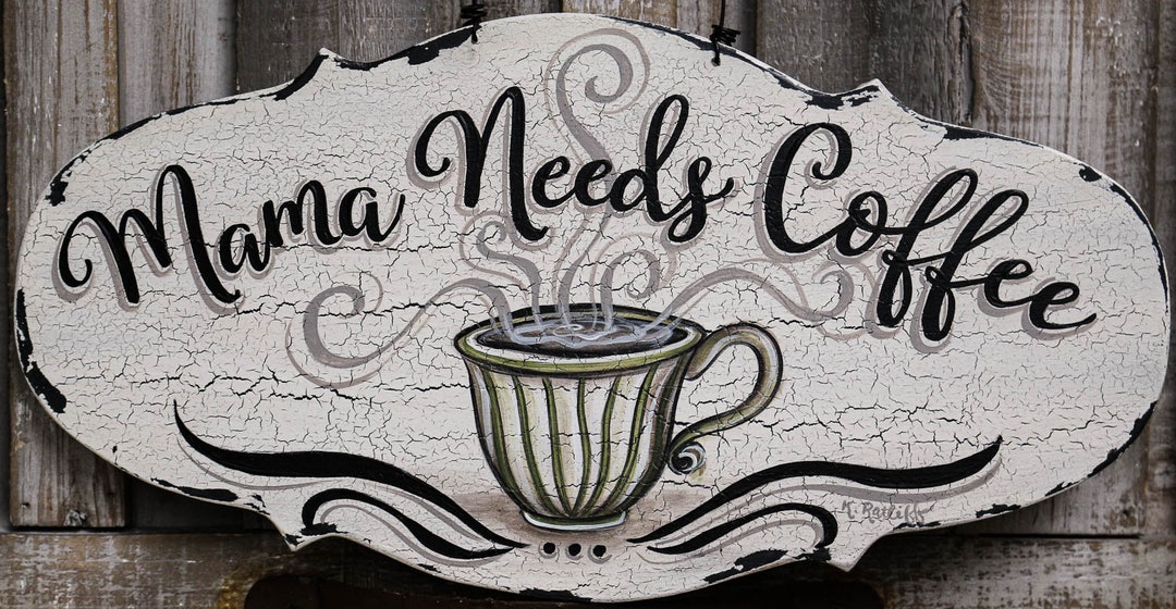 Coffee Bar Decor-wood Coffee Sign-coffee Wall Decor-custom Coffee Sign ...