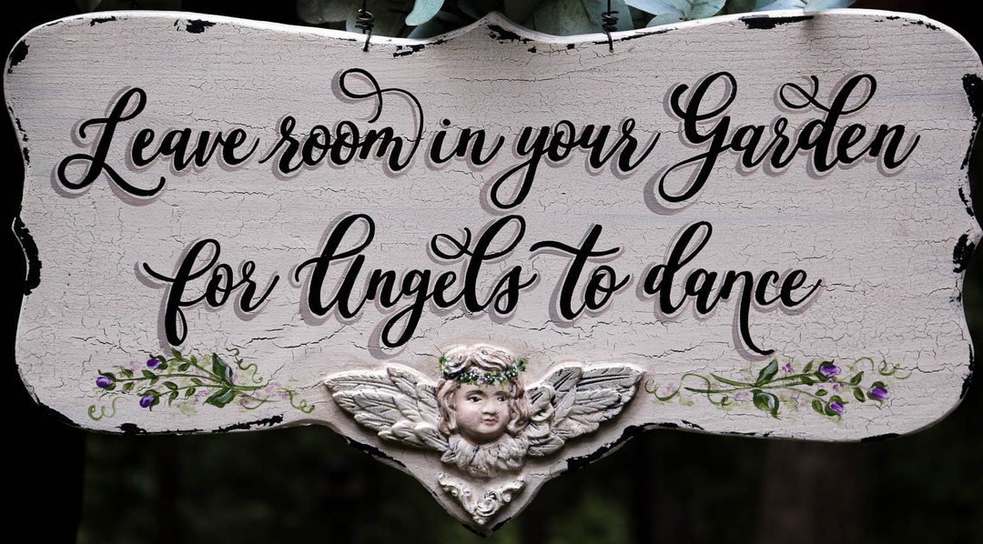 Garden Sign-personalized Garden Sign-flower Garden Sign-rustic Garden ...