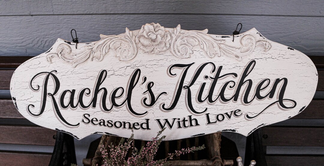 Mom's Kitchen Sign-mom's Kitchen Wood Sign-country Kitchen Sign-country ...