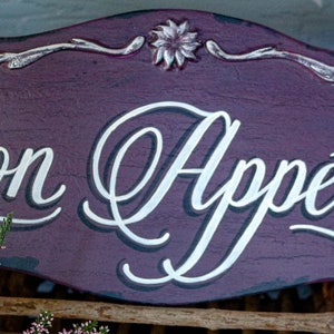 French Country Sign-shabby Chic Wood-country Chic Sign-cottage French ...