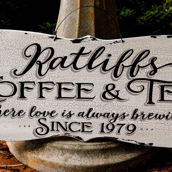 Wood Coffee Sign - Etsy