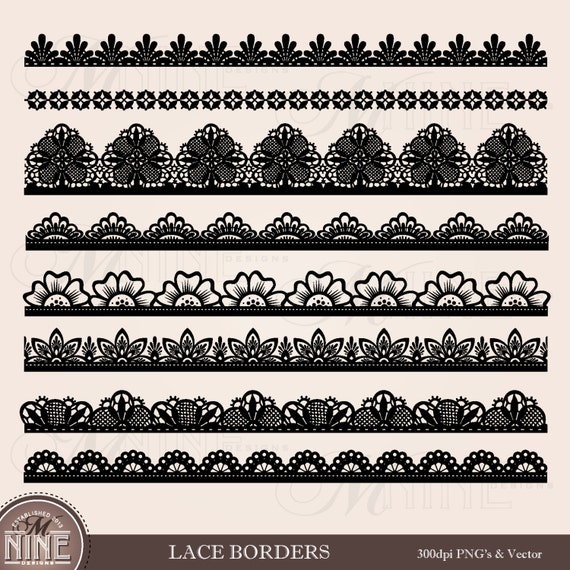 Lace Digital Clipart