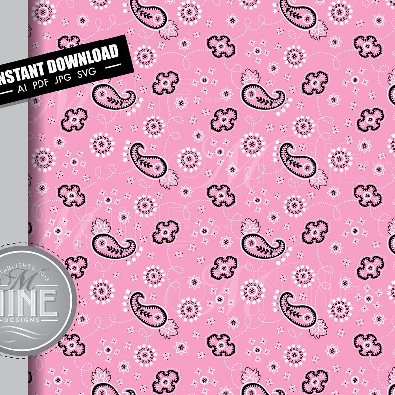 Pink Bandanas - Etsy