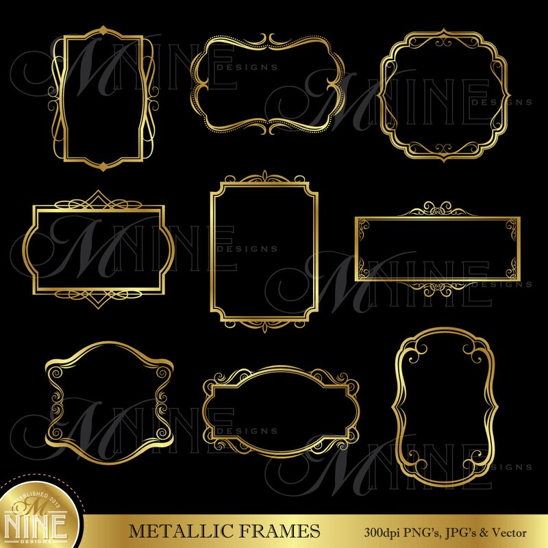 Elegant Clip Art - Etsy