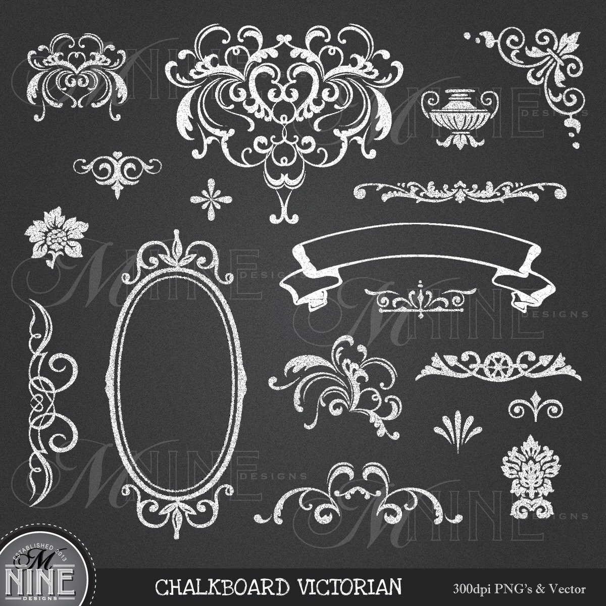 Chalkboard Design Elements