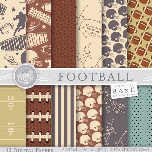 SPORTS Digital Paper Printables Digital Downloads Sports - Etsy