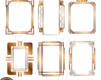 Roaring 20s Frames | Etsy