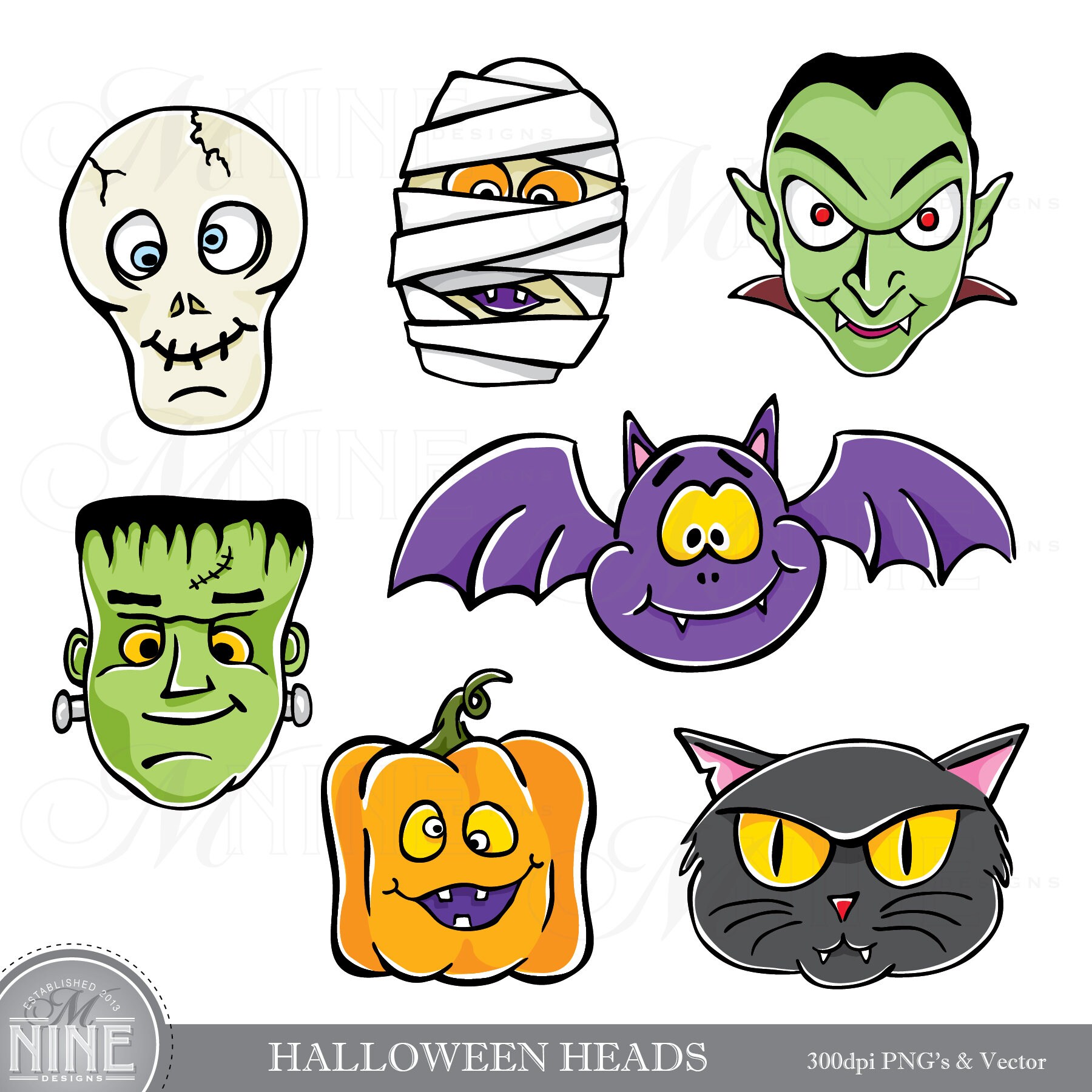 Halloween Monster Clipart