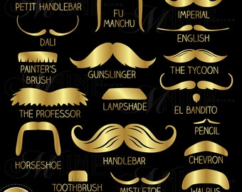Lampshade Mustache Clipart