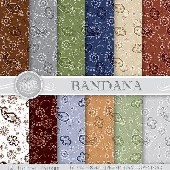 Classic Bandana Print