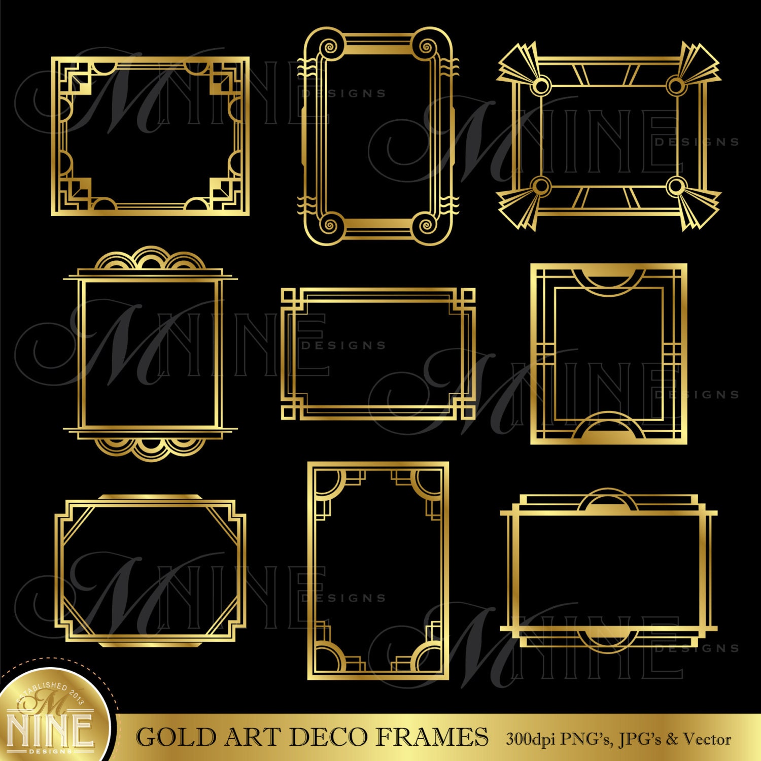 Art deco frame store