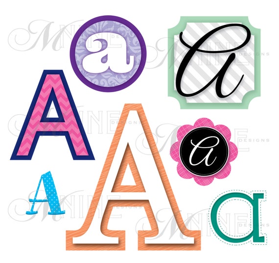 Cute Alphabet Letters Designs