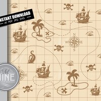 Treasure Map - Etsy