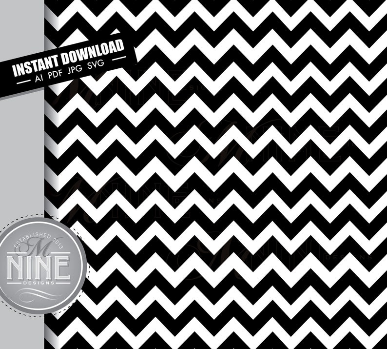 Chevron Pattern SVG Cut File Seamless Repeatable Chevron Svg - Etsy