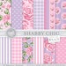 SHABBY CHIC Digital Paper / Pink and Purple Shabby Chic - Etsy