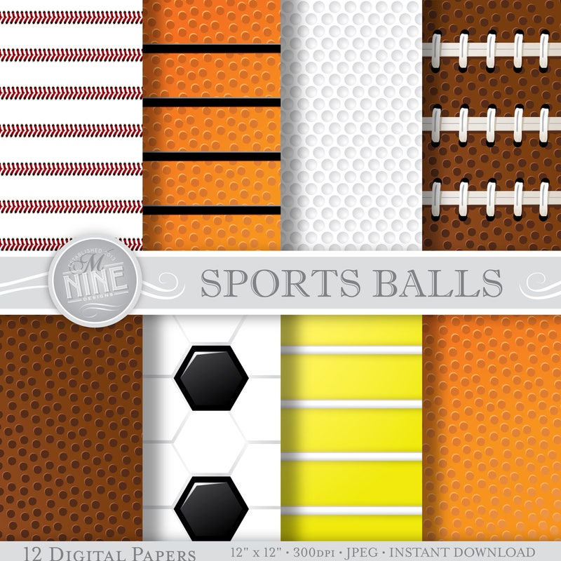 Sports Pattern - Etsy
