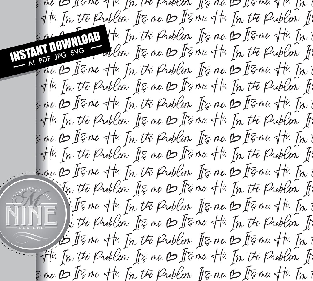 Taylor Swift Seamless Digital Paper, Swiftie Download, It's Me I'm the ... Taylor Swift Seamless Digital Paper, Swiftie Download, It's Me I'm the ...