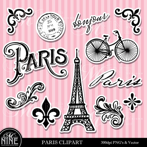 Paris Sticker - Etsy