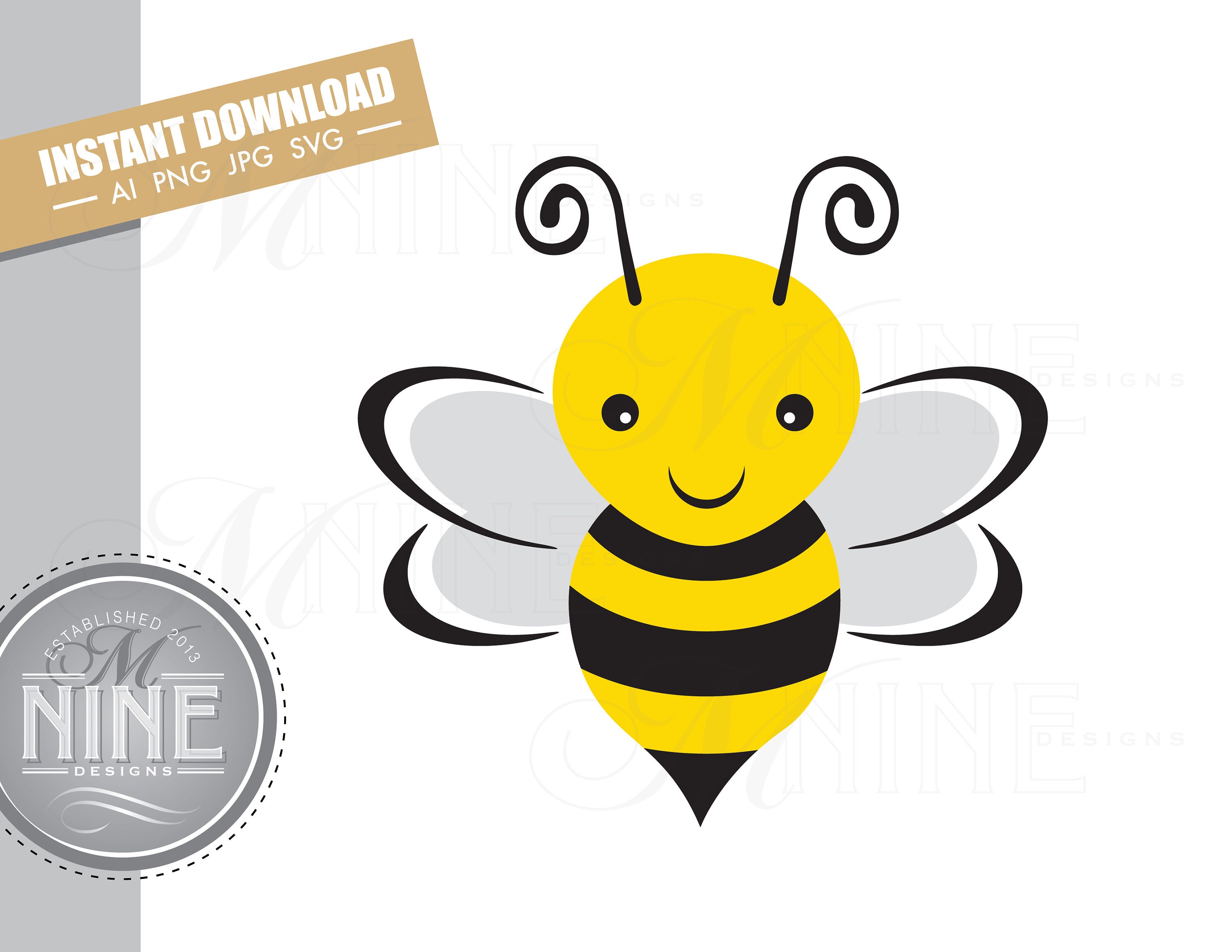 Bumble Bees Clip Art