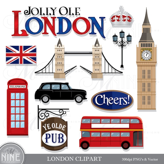 London Clipart Vector