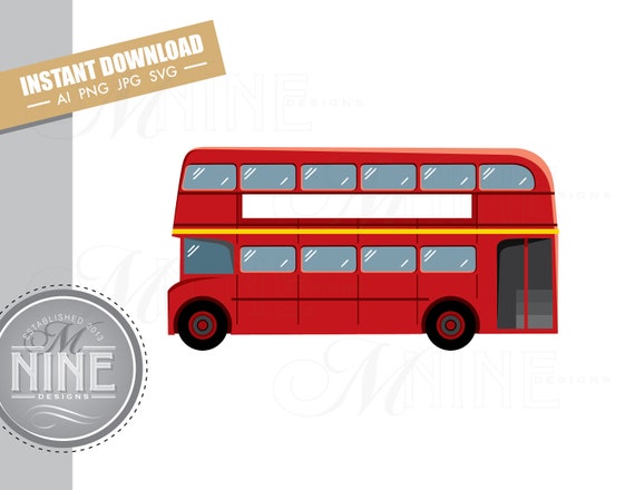 London Bus Clipart