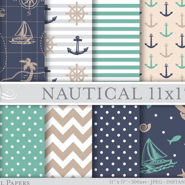 Nautical Scrapbook - Etsy