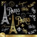 GOLD and SILVER PARIS Clip Art / Paris Theme Clipart Download ...