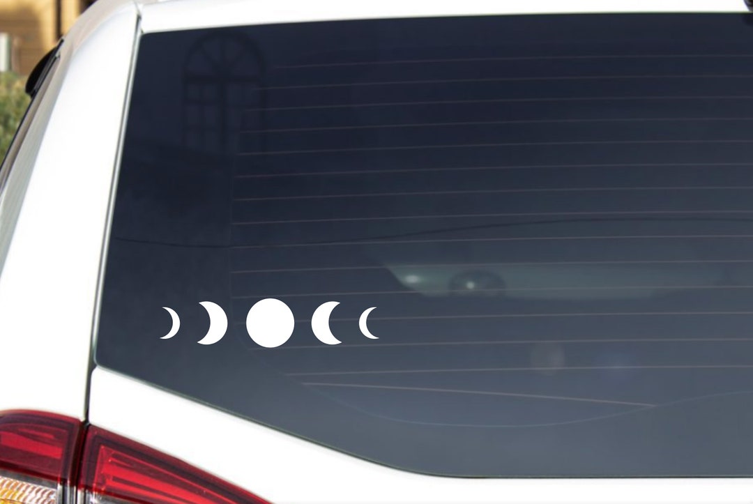 Moon Phases Decal - Etsy