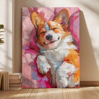 Playful Sable Pom Poster - Etsy