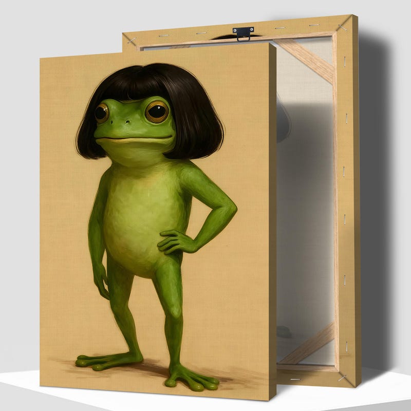 Frog Bob Art - Etsy