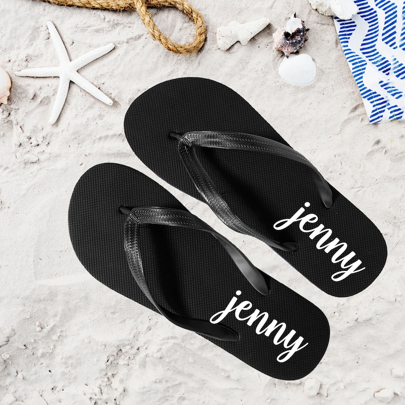 Personalized Flip Flops - Etsy