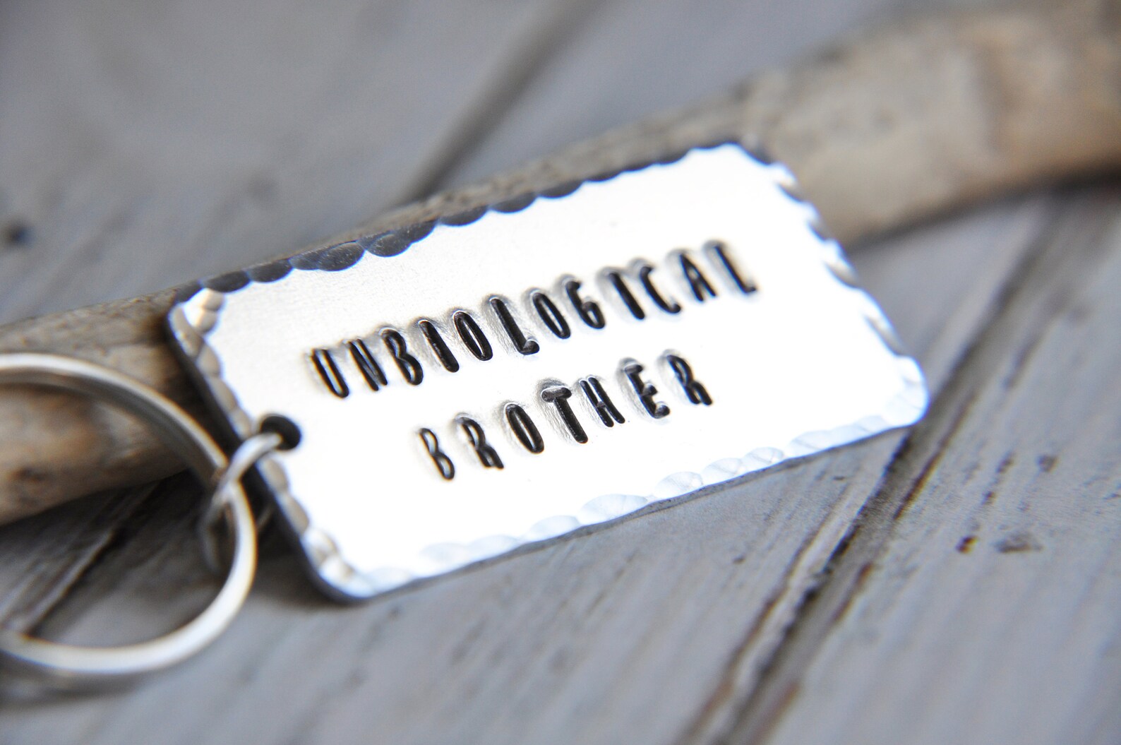 Unbiological Brother Key Chain Gift for Best Friend Gift - Etsy