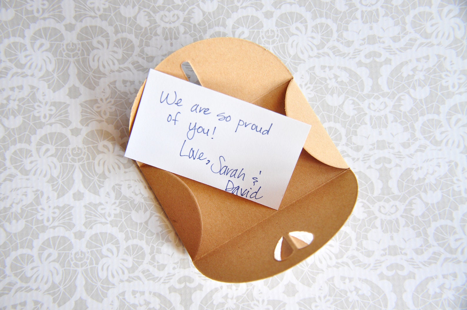 Personalized Gift Note Add a Gift Note Gift for Wife - Etsy