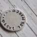 Love You More Pocket Token Token of Love Keepsake Anniversary Gift for ...